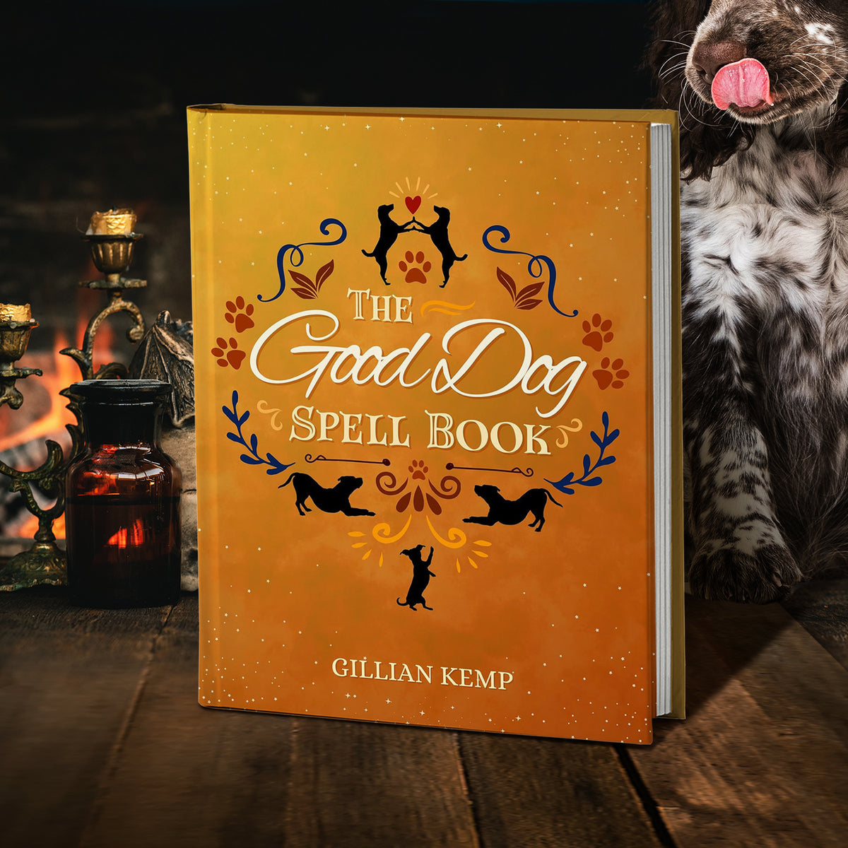 The Good Dog Spell Book – Magical Guide for Familiar Friends – Stands