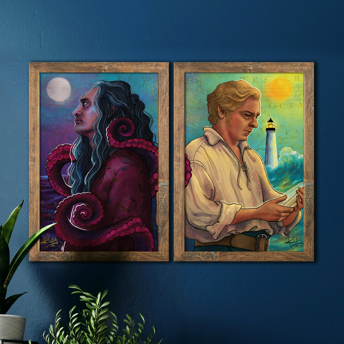 Riley Santangelo's 11x17" Stede & Ed Lithographs | OFMD – Stands