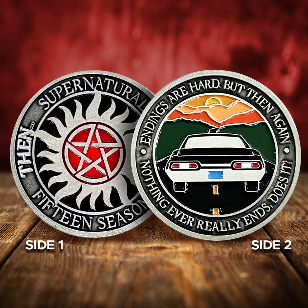 SPN CHALLENGE COIN: Seasons Collection – Stands