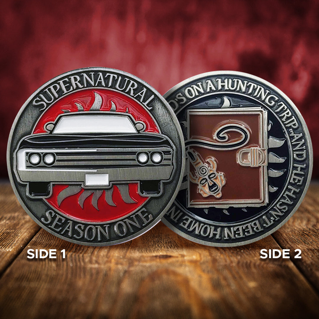 SPN CHALLENGE COIN: Seasons Collection – Stands