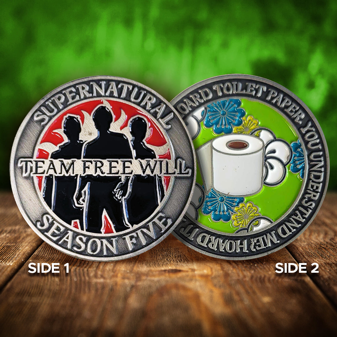 SPN CHALLENGE COIN: Seasons Collection – Stands