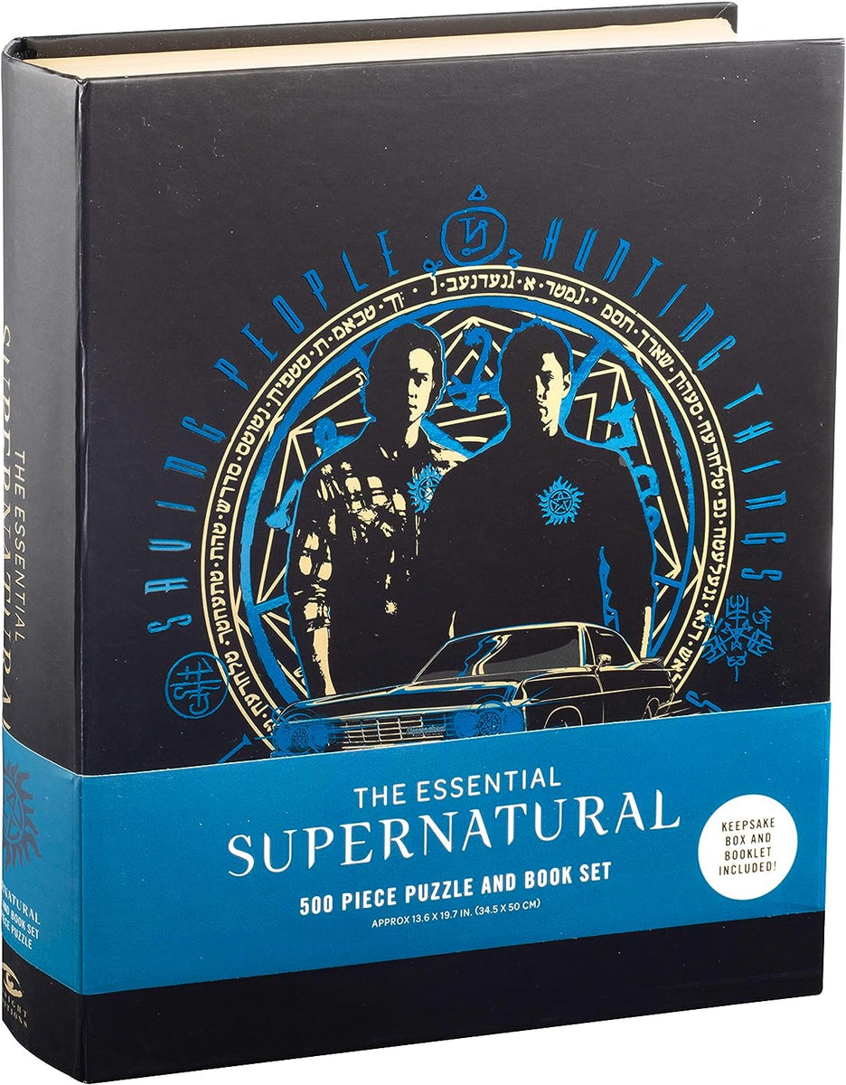 Essential Supernatural Puzzle and Book Set – Stands