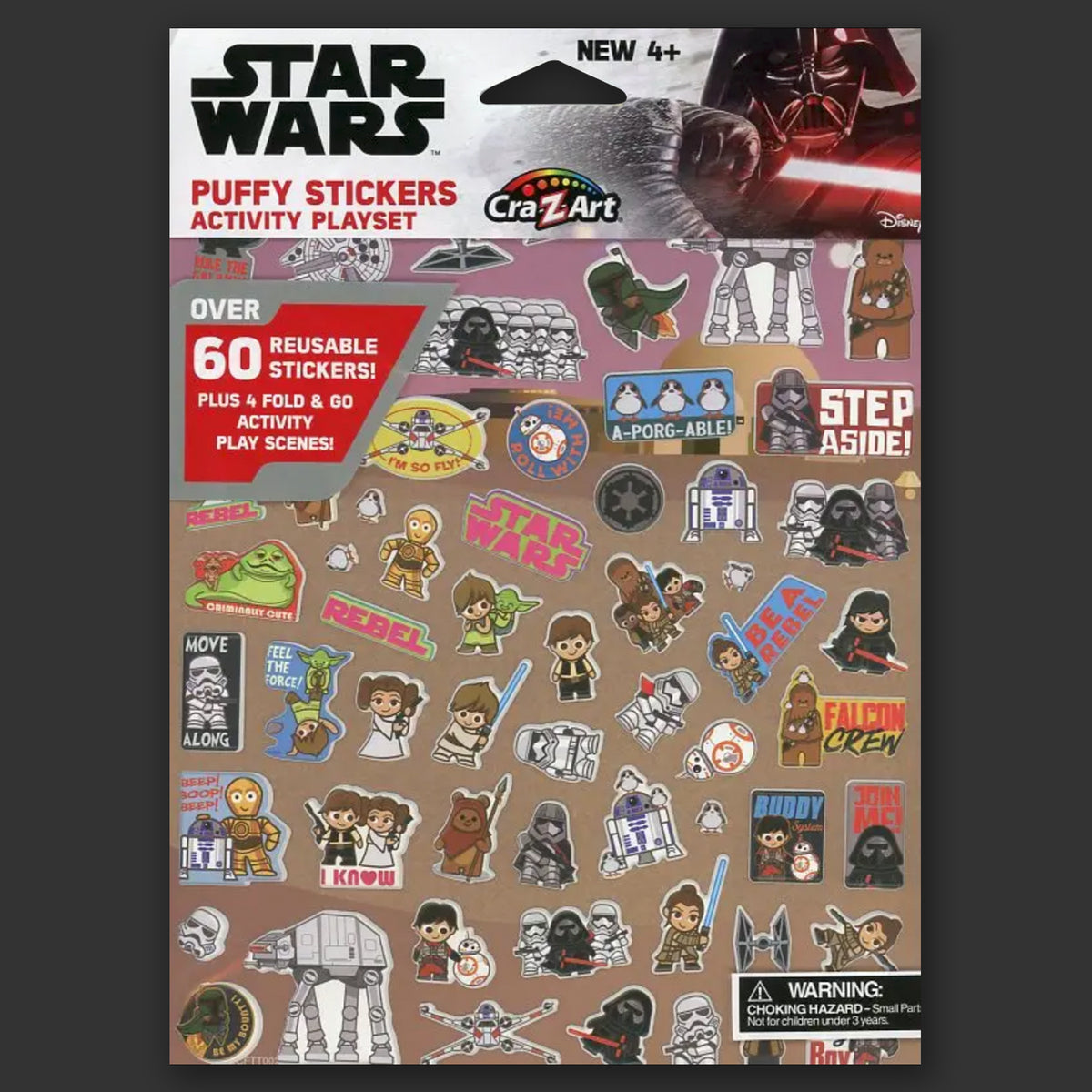 Star Wars Puffy Sticker Activity Playset | Disney Star Wars – Stands