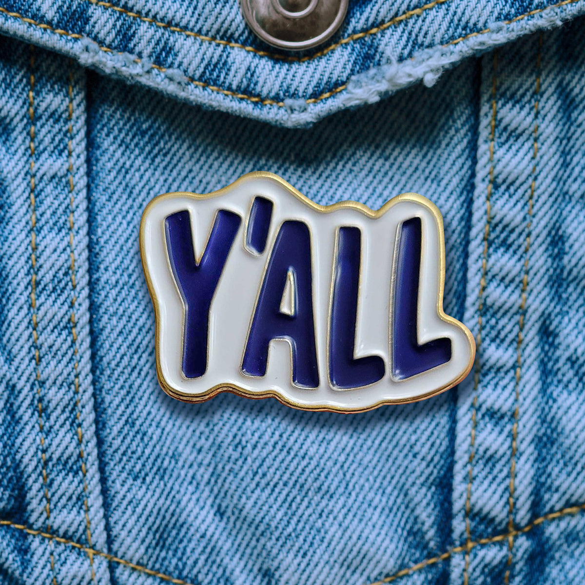 Y'all Enamel Pin – Stands